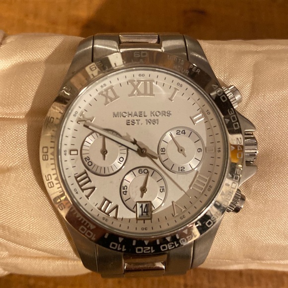 MICHAEL Michael Kors | Accessories | Michael Kors Silver Watch | Poshmark